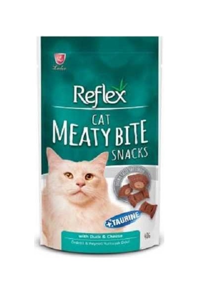 Reflex Meaty Bite Ördekli Peynirli Kedi Ödülü 40 gr
