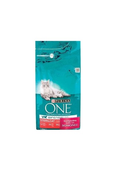 Purina One Somonlu Kısırlaştırılmış Kedi Maması 1,5 kg