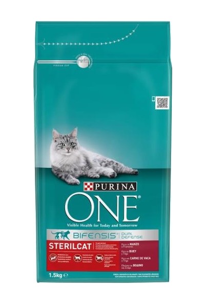 Purina One Sığır Etli Kısırlaştırılmış Kedi Maması 1,5 kg
