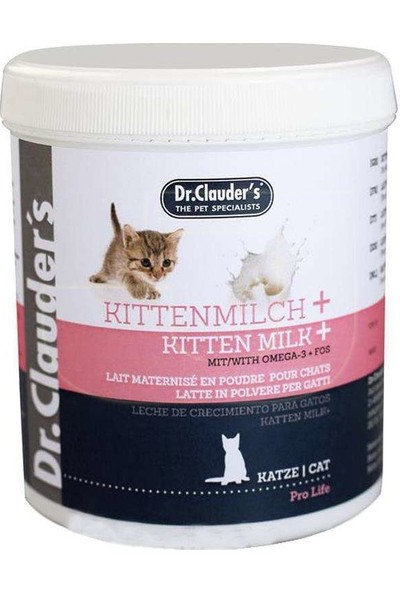Dr.Clauders Kittenmilch Plus Kedi Süt Tozu 200 Gr