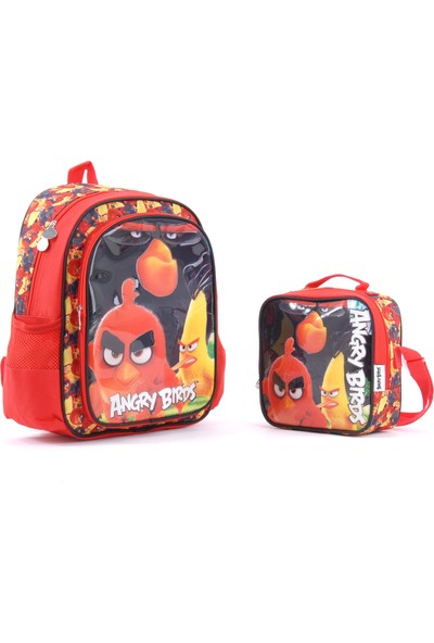 Hakan Çanta Angry Birds 87896 Lisanlı Okul Çantası Seti