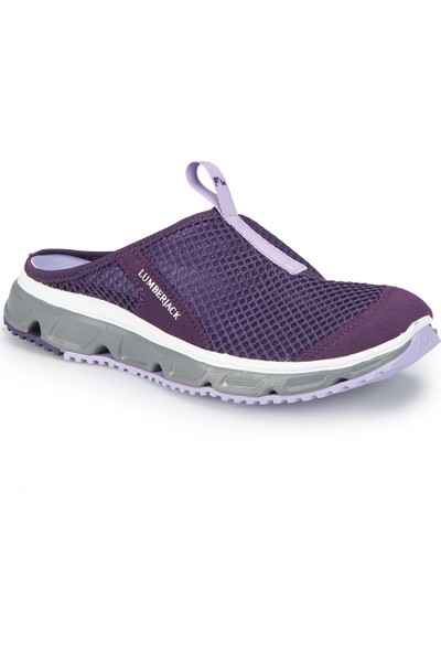 Lumberjack Castello Wmn Mor Koyu Gri Kadın Terlik