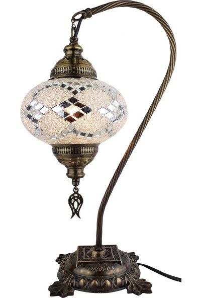 Demmex Mozaik Masaüstü Abajur Gece Lambası Komidin Çalışma Masası Lamba Demmex Mozaik Masaüstü Abajur Gece Lambası Komidin Çalışma Masası Lamba