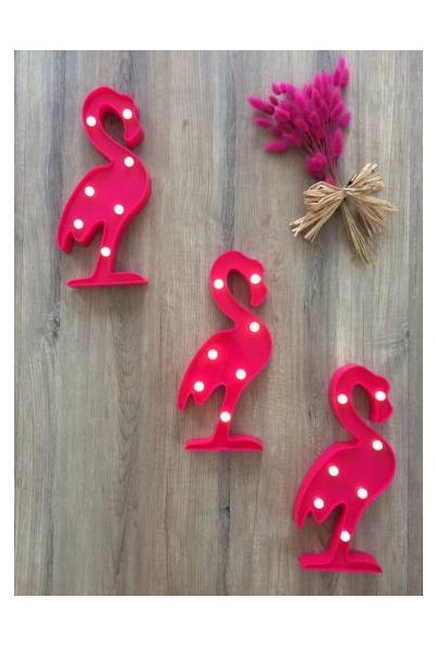 Ömr Dizayn Hediye Led Işıklı Flamingo Bebek Odası Lambası Ömr Dizayn Hediye Led Işıklı Flamingo Bebek Odası Lambası