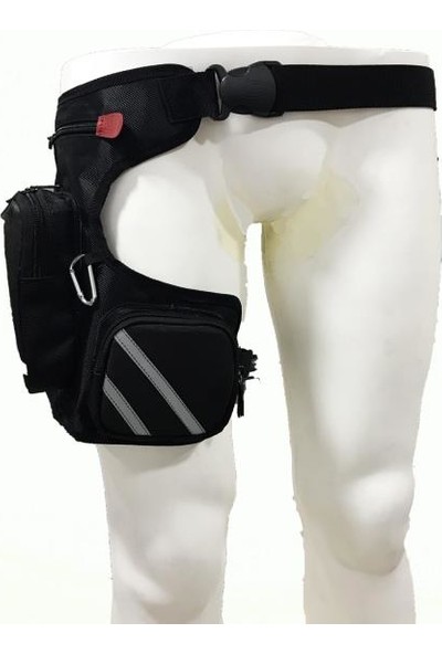 Prc Motosiklet Bacak Çantası Çift Cepli
