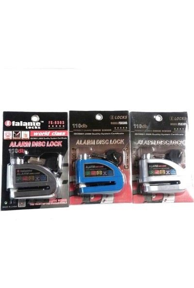 Prc Disk Kilidi Alarmlı Ms0203