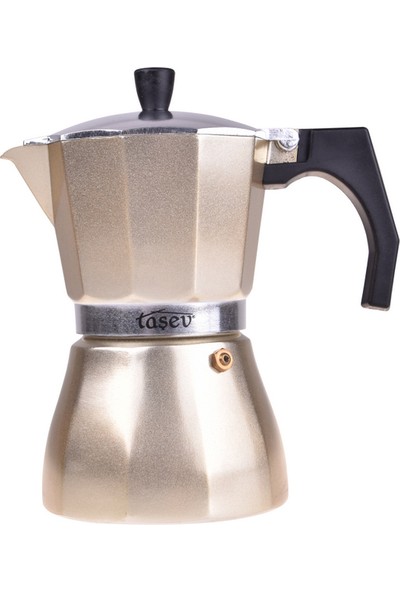 Bambum Taşev Romano Moka Pot 3 Fincan Ocakta Kahve Pişirici Bambum Taşev Romano Moka Pot 3 Fincan Ocakta Kahve Pişirici