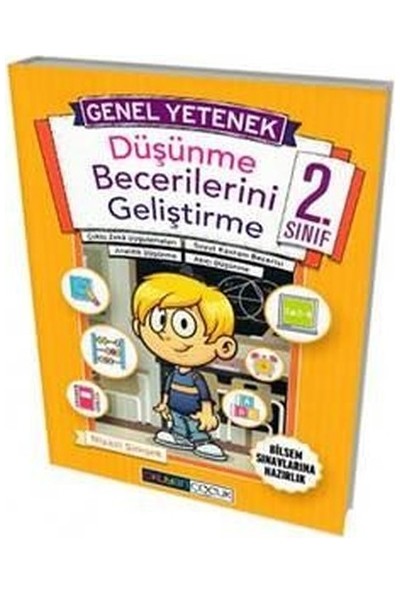 Okuyan Çocuk Yayınları Genel Yetenek 2.Sınıf Düşünme Becerileri Bilsem Hazırlık Okuyan Çocuk Yayınları Genel Yetenek 2.Sınıf Düşünme Becerileri Bilsem Hazırlık
