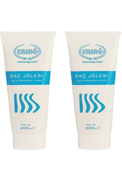 Ersağ Saç Jölesi Islak Görünüm 2 Adet