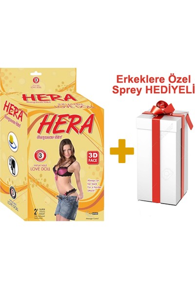 Lovetoy Hera Realistik Titreşimli Saçlı Şişme Bebek + Sprey Hediyeli Lovetoy Hera Realistik Titreşimli Saçlı Şişme Bebek + Sprey Hediyeli