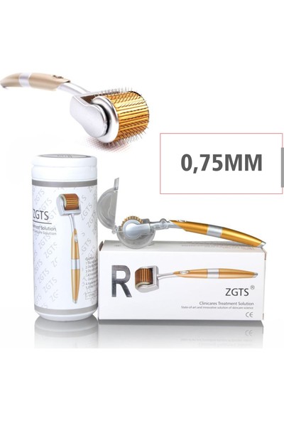 Zgts Dermaroller 192 İğne Titanyum Derma Roller 0,75mm Zgts Dermaroller 192 İğne Titanyum Derma Roller 0,75mm