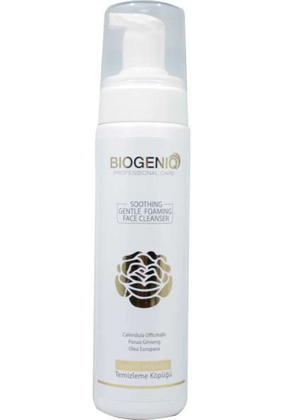 Biogeniq Beauty Aloe Vera Özlü Yüz Temizleme Köpüğü 200 ml Normal Ve Karma Ciltler