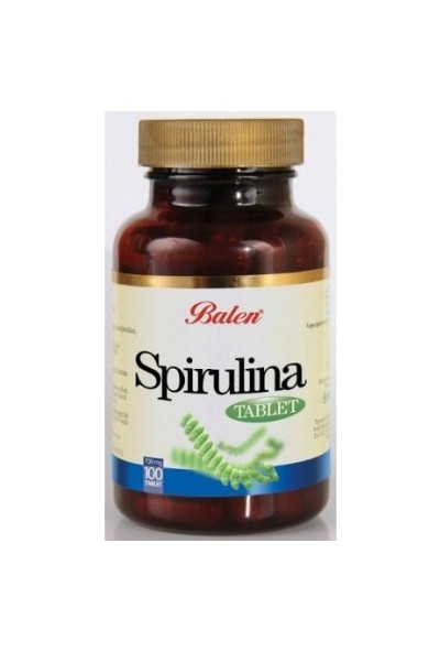 Balen Spirulina 700 mg 100 Tablet Balen Spirulina 700 mg 100 Tablet