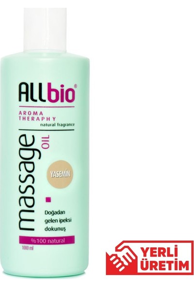 Allbio Masaj Yağı Yasemin 1 lt Allbio Masaj Yağı Yasemin 1 lt