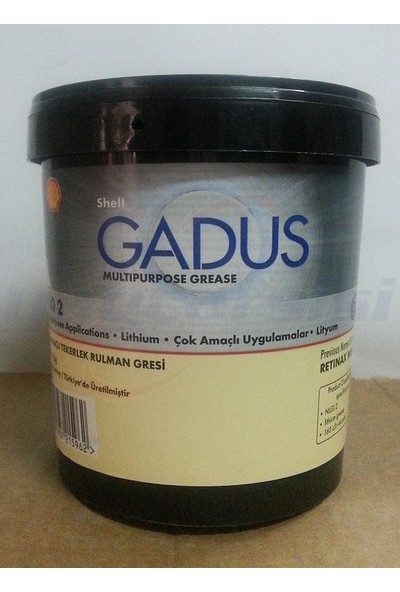 Shell Gadus S1 V160 2 1 Kg (Eski Adı Retinax Wb 2) Shell Gadus S1 V160 2 1 Kg (Eski Adı Retinax Wb 2)