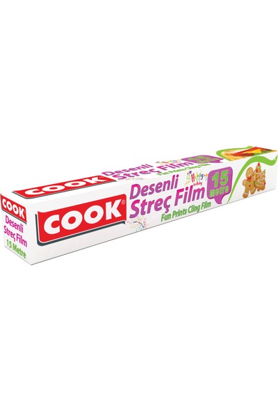 Cook Strech Film Pvc 30 cm.X 15 m
