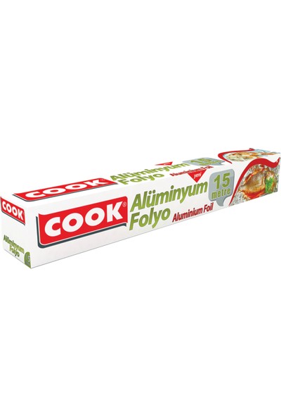 Cook Alüminyum Folyo 30 cm X 15 m