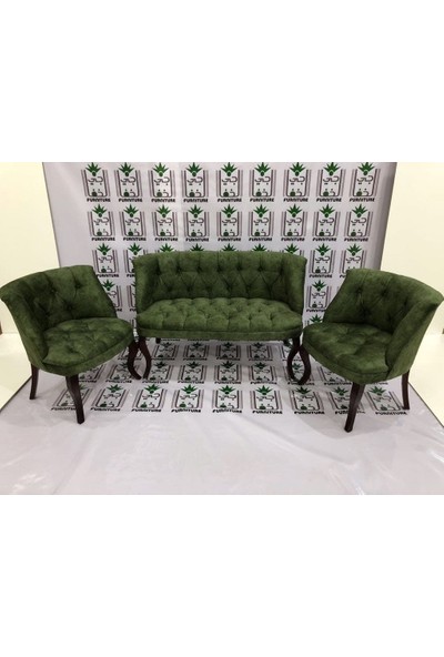 Esertrade Çay Seti Koltuk Takımı Özel Nubuk Kumaş 2+1+1 Esertrade Çay Seti Koltuk Takımı Özel Nubuk Kumaş 2+1+1