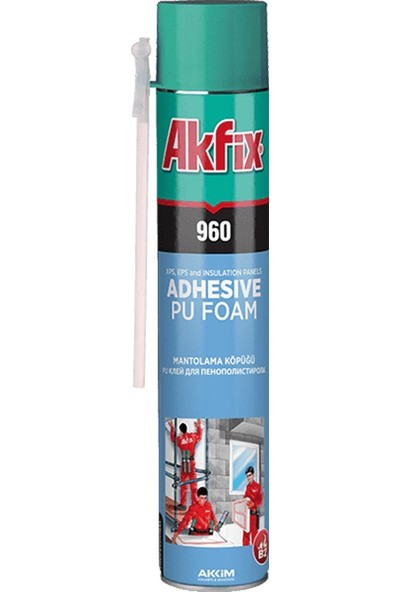 Akfix Fa009 Pu Tabancalı Mantolama Köpüğü 900 Gr. Akfix Fa009 Pu Tabancalı Mantolama Köpüğü 900 Gr.