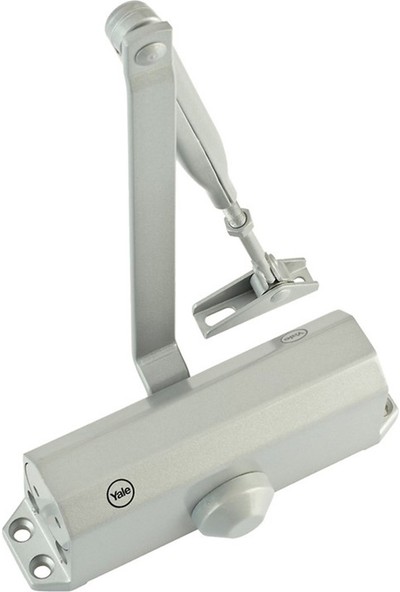 Yale 300 Kapı Hidroliği Dar Tip Ayarlı Gümüş 2-4