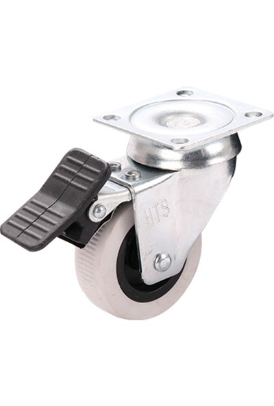 Hts 50*20 Çift Bilyalı Tablalı Frenli Teker Kod:334 Hts 50*20 Çift Bilyalı Tablalı Frenli Teker Kod:334