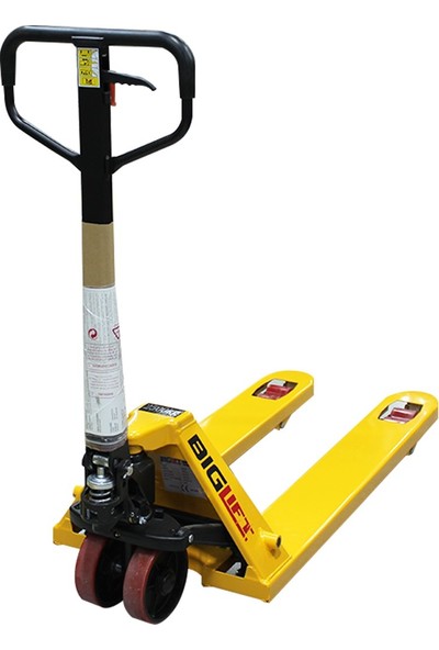 Biglift Rm-Re25 2,5 Ton Transpalet Kırmızı Tekerli Biglift Rm-Re25 2,5 Ton Transpalet Kırmızı Tekerli