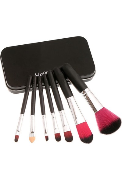 Estella Metal Kutulu Profesyonel Makyaj Fırçası Seti 7Li