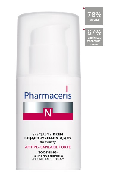 Pharmaceris Active Capilaril Forte Soothing-Strengthening Cream 30 ml Pharmaceris Active Capilaril Forte Soothing-Strengthening Cream 30 ml