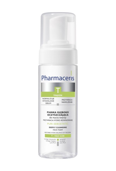 Pharmaceris T - Puri Sebostatic Deeply Cleansing Face Foam - 150 ml Pharmaceris T - Puri Sebostatic Deeply Cleansing Face Foam - 150 ml