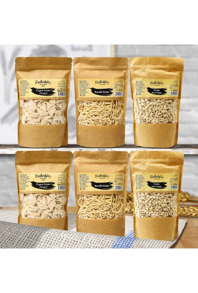 Enfesköy 6lı Erişte Paketi (500 gr) - Ev Yapımı