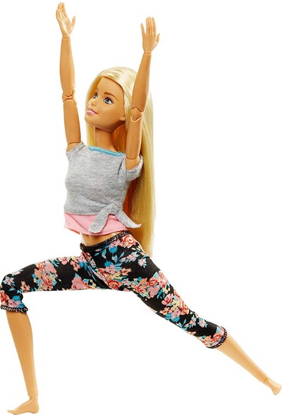 Barbie Sonsuz Hareket Bebekleri - Sarı Saçlı FTG81