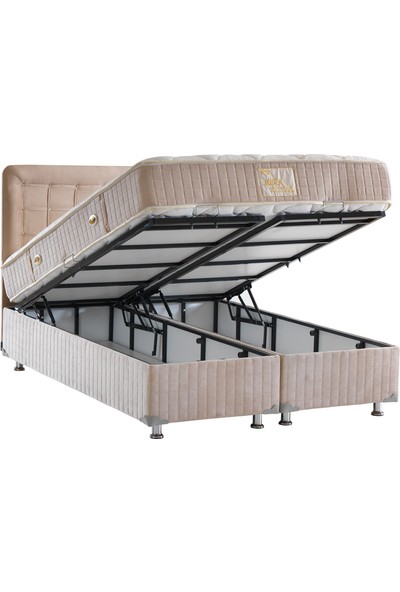 Belletto Tek Kişilik Valencia Kumaş Baza Ve Star Kumaş Başlık Krem 100 x 200 cm Belletto Tek Kişilik Valencia Kumaş Baza Ve Star Kumaş Başlık Krem 100 x 200 cm