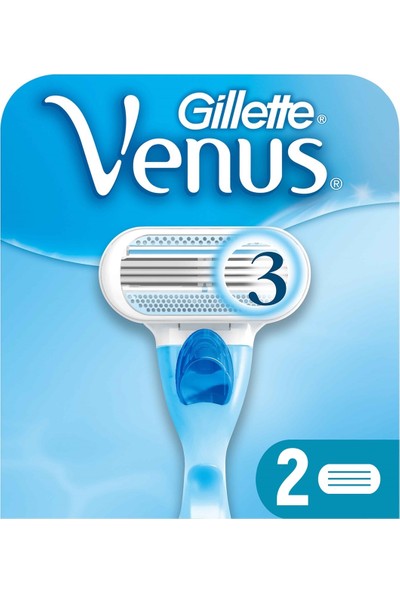 Gillette Venus Yedek Kadın Tıraş Bıçağı 2'li