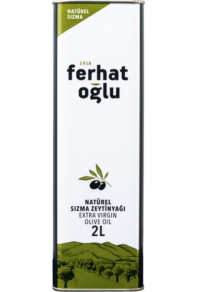 Ferhatoğlu Naturel Sızma 2 lt Zeytinyağı