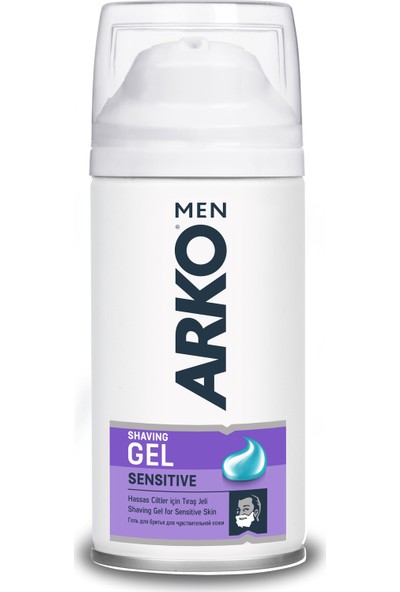 Arko Men Sensitive Tıraş Jeli 75 Ml Arko Men Sensitive Tıraş Jeli 75 Ml