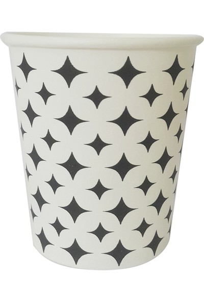 Sebcup Karton Bardak Yıldız Desen 100 'Lü Sebcup Karton Bardak Yıldız Desen 100 'Lü