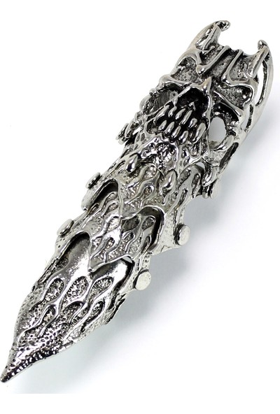 Modaroma Gotik Model Kurukafa İşlemeli Yüzük Modaroma Gotik Model Kurukafa İşlemeli Yüzük