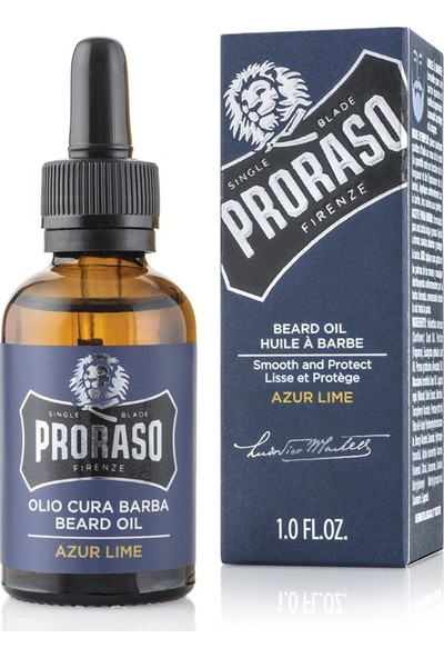 Proraso Sakal Bakım Yağı - Azure Lime Proraso Sakal Bakım Yağı - Azure Lime