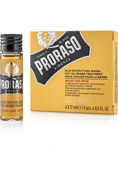 Proraso Sakal Bakım Yağı - Sıcak Uygulama