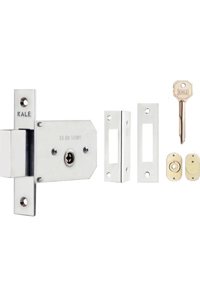 Kale 156F-45 Mm Kapı Emniyet Kilidi - Fiam Anahtarlı