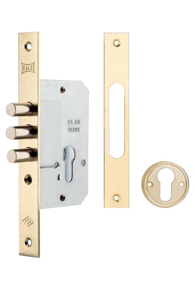 Kale 189-3M Silindirli Kapı Emniyet Kilidi - 45 Mm