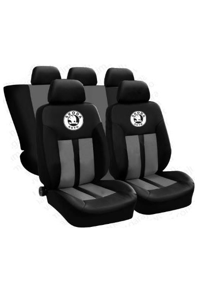 Stylecar Skoda Oto Koltuk Kılıfı Gri Styl700154