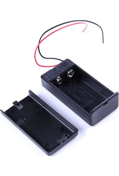 Robocombo Kutulu Switchli 9V Pil Yuvası Robocombo Kutulu Switchli 9V Pil Yuvası