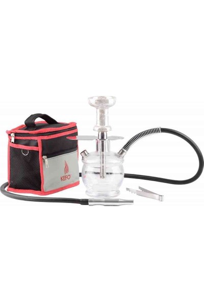 Kefo Trip Paslanmaz Çelik Çantalı Nargile Seti