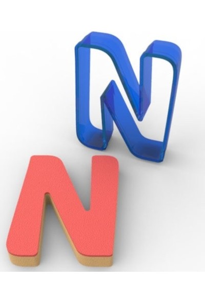 Pasta Cumhuriyeti N Harfi Kurabiye Kalıbı Kopat Pasta Cumhuriyeti N Harfi Kurabiye Kalıbı Kopat