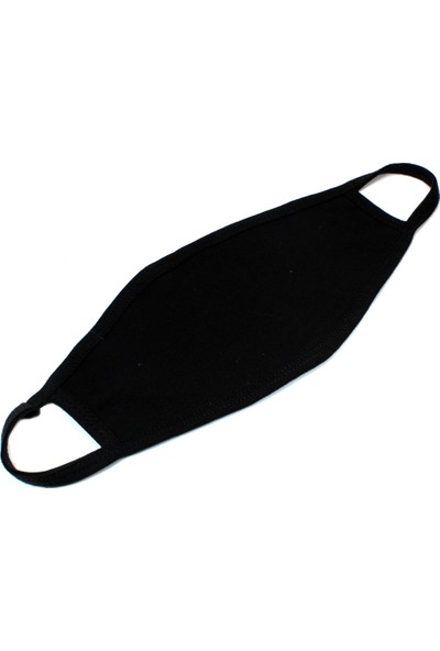 Modaroma Düz Siyah Ağız Maskesi