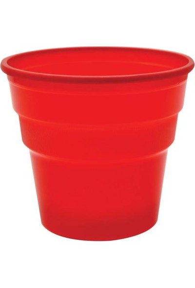 Cansüs 25li Tek Kullanımlık Plastik Bardak Kırmızı Cansüs 25li Tek Kullanımlık Plastik Bardak Kırmızı
