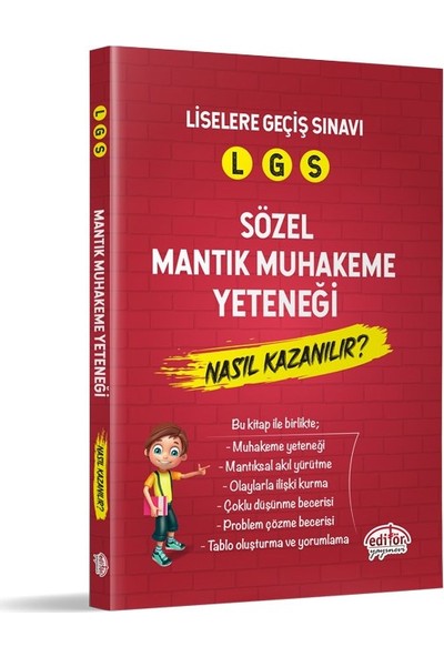 Editör Yayınları Sözel Mantık Muhakeme Yeteneği Nasıl Kazanılır Editör Yayınları Sözel Mantık Muhakeme Yeteneği Nasıl Kazanılır
