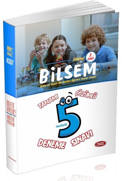 Data Yayınları BİLSEM 1. Sınıf Tamamı Çözümlü 5 Deneme Sınavı Data Yayınları BİLSEM 1. Sınıf Tamamı Çözümlü 5 Deneme Sınavı