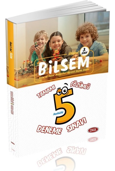 Data Yayınları BİLSEM 3. Sınıf Tamamı Çözümlü 5 Deneme Sınavı Data Yayınları BİLSEM 3. Sınıf Tamamı Çözümlü 5 Deneme Sınavı